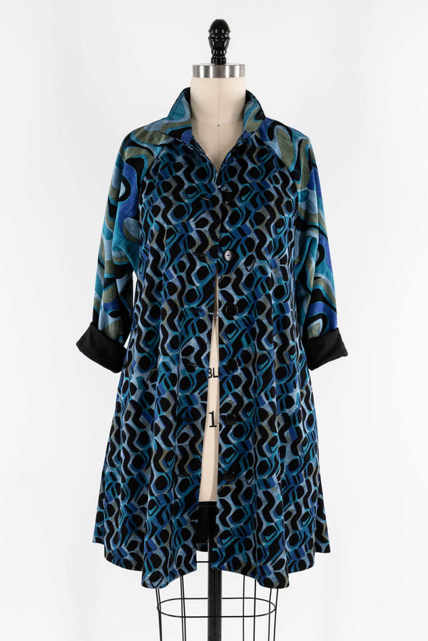 River Deco Shirtdress – Marcy Tilton Fabrics
